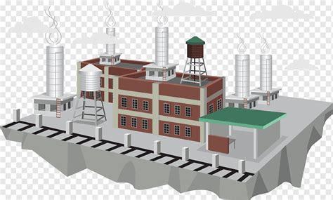 Fábrica 3d Png Pngwing