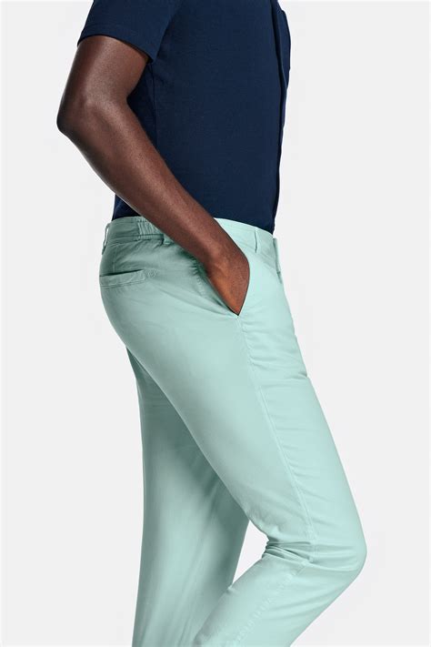 Mints Pantalon Mr Marvis Vert Menthe Pastel Chinos