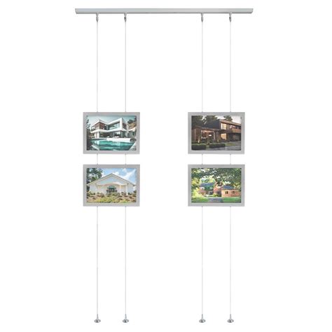 Kit Completo 2 Columnas Y 4 Carpetas Din A4 Con Luz 2 Caras