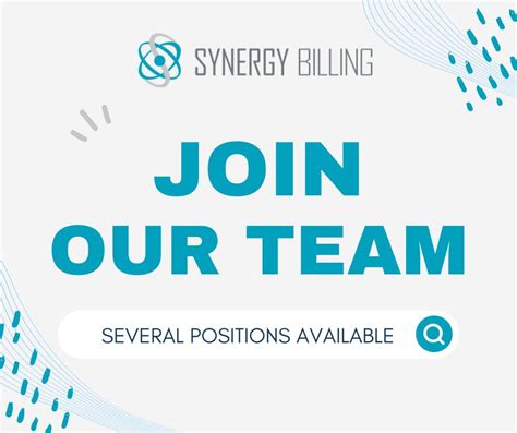 Synergy Billing On Linkedin Hiring Joinourteam Reliablepartner