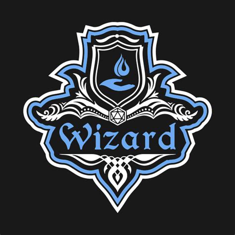 Dandd Wizard Class Crest Wizard Class T Shirt Teepublic
