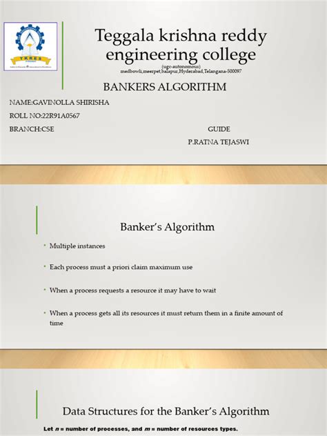 Bankers Algorithm Pdf Computer Science Computer Programming
