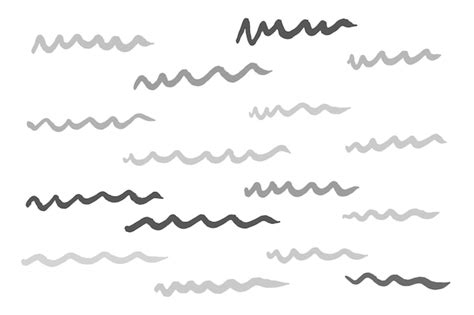 Premium Vector Monochrome Wavy Lines Abstract Pattern