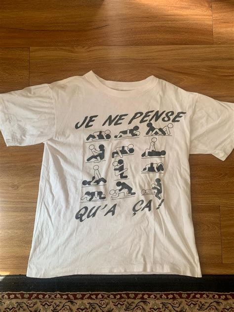 Vintage Sex Position Tee Mens Fashion Tops And Sets Tshirts And Polo