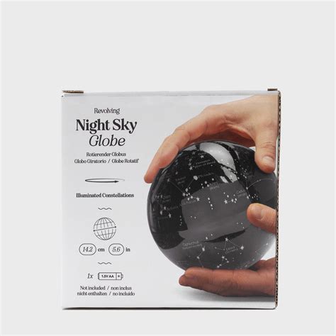Revolving Night Sky Light Up Constellation Globe