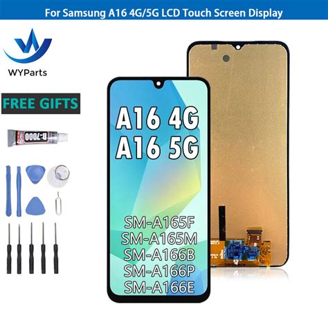 67 Incell For Samsung A16 4g A165 A165f A16 5g A166 Sm A166b Lcd