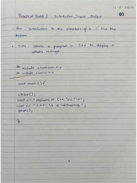 Class 11 Computer Science 1 Practical Notebook All Year Practical