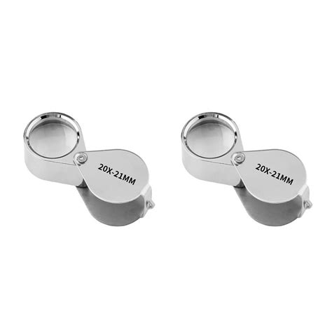 Scienceny Lupa De Aumento Para Joyería Mini Lupa De Cristal Para Ojo