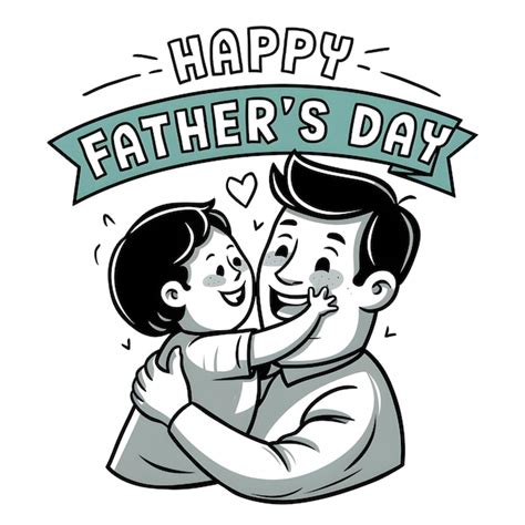 Premium Vector A Special Happy Fathers Day Illustration For An