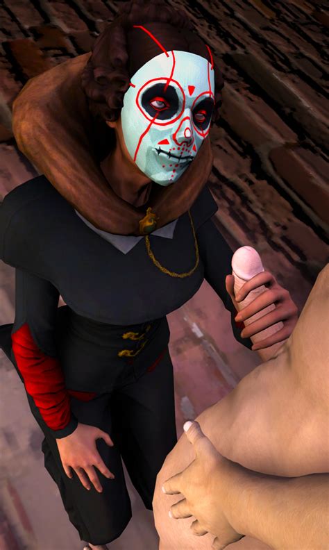 Rule 34 Dishonored Female Handjob Masked Female Poster Sfm