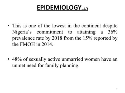 Powerpoint Presentation On Modern Contraceptives Pptx