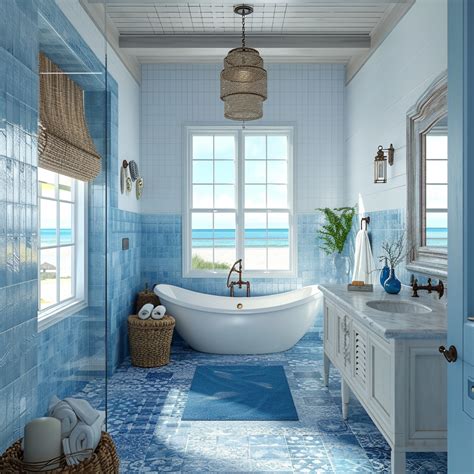 31 Beautiful Coastal Bathroom Ideas And Designs Edward George