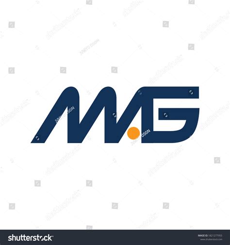 Initials Mag Logo Design Company Stock Vector Royalty Free 1821277955