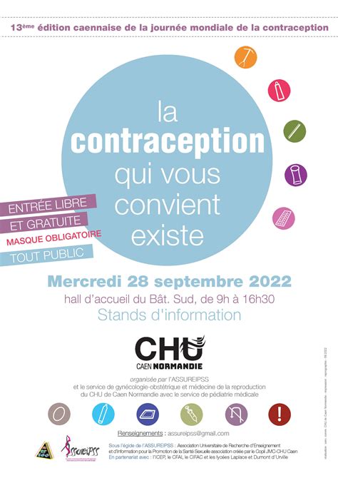 Contraception Parlons En à Loccasion De La Journée Mondiale Du 26