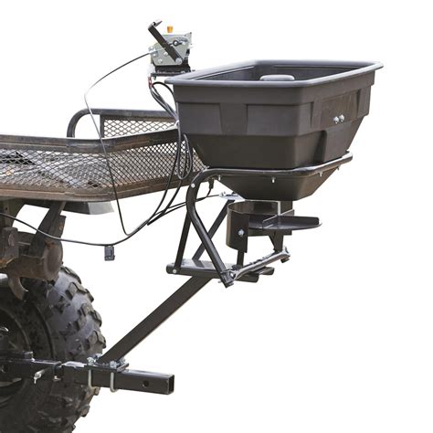 Guide Gear Utvatv Broadcast Spreader Seeder 125 Lb Capacity Lawn