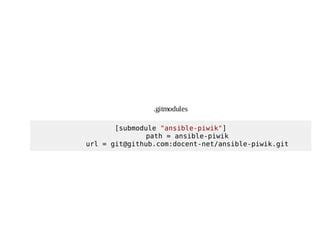 Git Submodules Ppt