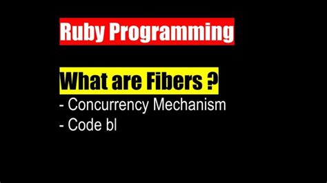 Sharukhan Patan On Linkedin Fibers In Ruby Concurrency Khan Bhai Programming My First Video