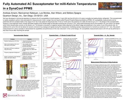 PDF Fully Automated AC Susceptometer For Milli Kelvin Temperatures In
