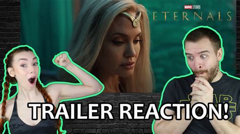 Eternals First Official Trailer Reaction Youtube