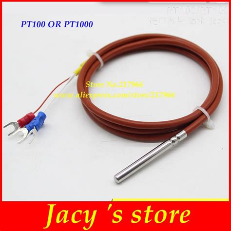 Waterproof Pt100 Temperature Sensor Three Wire Pt1000 Temperature Sensor Platinum Thermal