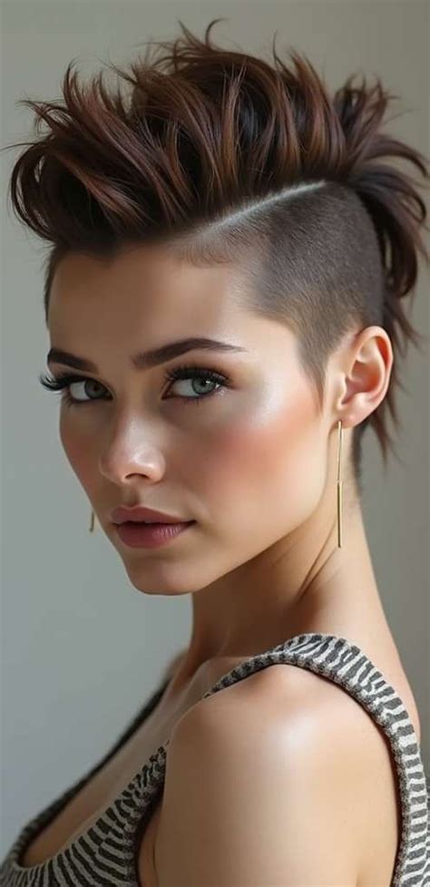 How To Create Stunning Fake Mohawk Hairstyles For Women Mohawk