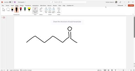 Solved Draw The Structure Of Butyl Hexanoate