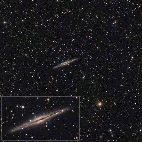 Edge On Galaxy Ngc 891 Sky And Telescope Sky And Telescope