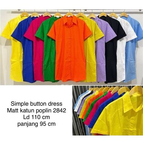 Jual Kemeja Polos Tangan Pendem Real Pict Sesuai Difoto Shopee