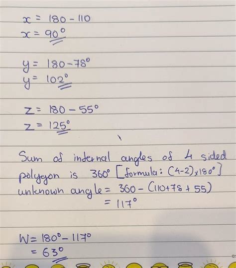 Please Answer Class In The Adjoining Figure Find The Value W X Y Z Brainly In