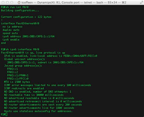using gns3 to model a simple ipv6 network part 2