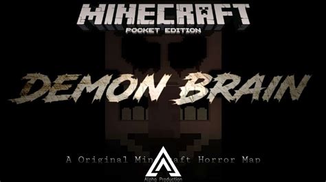 Demon Brain Minecraft Pe Horror Map Part 1 R Rated Youtube