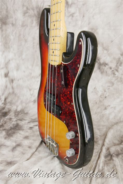Fender Precision Bass 1973 Sunburst Bass For Sale Vintage Guitar Oldenburg