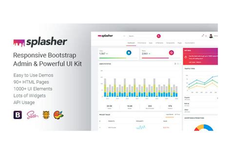 Splasher Responsive Bootstrap Admin Responsive Bootstrap Admin