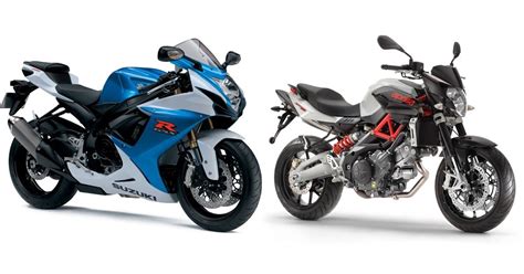 Motorrad Vergleich Suzuki Gsx R 750 2013 Vs Aprilia Shiver 750 2013