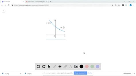 SOLVED 21 22 Find The Exponential Function F X C B X Whose Graph Is Given