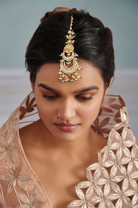 Devisha Kundan Maangtikka Paisley Pop Shop