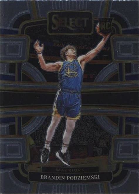 2023 24 Panini Select Brandin Podziemski 93 For Sale Ebay