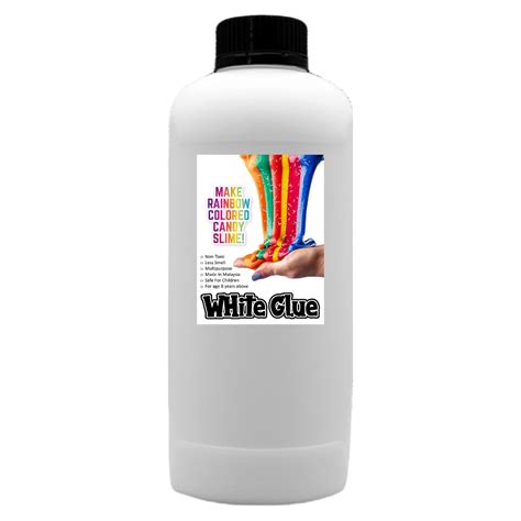 Slime Glue White Clear 1000ml Multipurpose Pva Glue The Right
