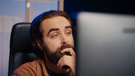 Software Technician Puzzled In Front Of Stock Footage Sbv 348844572 Storyblocks