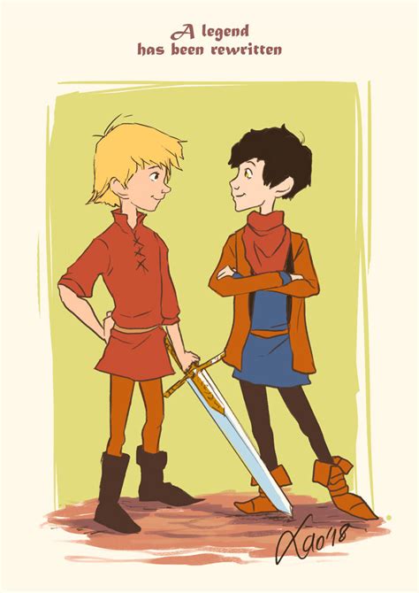 Happy 10th Anniversary Merlin And Arthur 20th Of My Magical Manservant