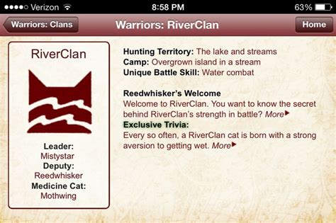 Riverclan Favorite Books Warrior Cats Warrior Cat