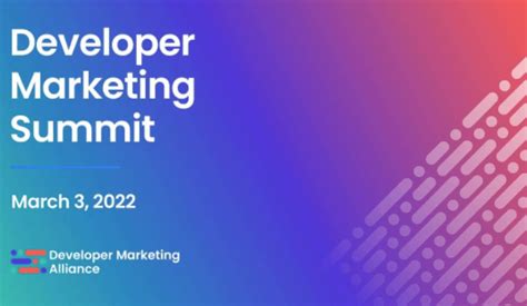 Developer Marketing Summit March OnDemand