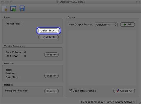 Importing With Select Input Object2vr Garden Gnome