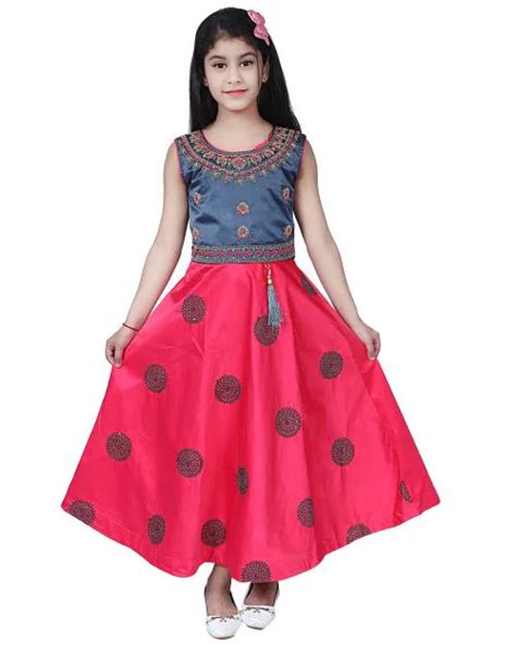 Umbrella Pink Dress For Girl JioMart