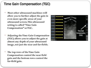Ultrasound Machine Knobology Dr Vaidyanathan Rpptx