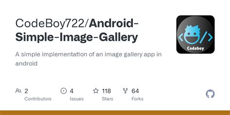 GitHub CodeBoy Android Simple Image Gallery A Simple Implementation Of An Image Gallery