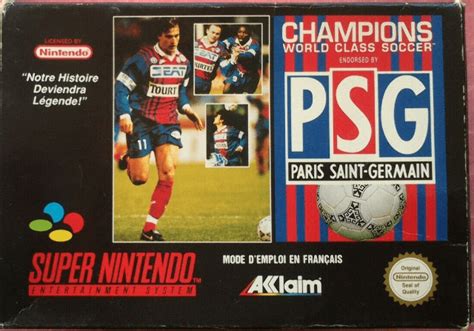 Champions World Class Soccer Endorsed By Paris Saint Germain