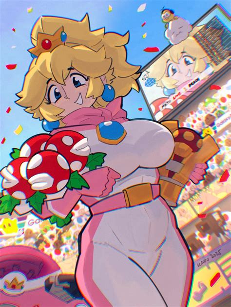 Princess Peach Luigi Bowser Luma Piranha Plant And 7 More Mario