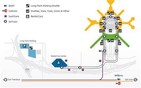 Bart Routes From Sfo
