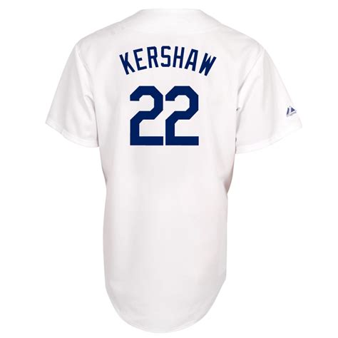 Clayton Kershaw Los Angeles Dodgers Youth 22 Majestic Replica Jersey